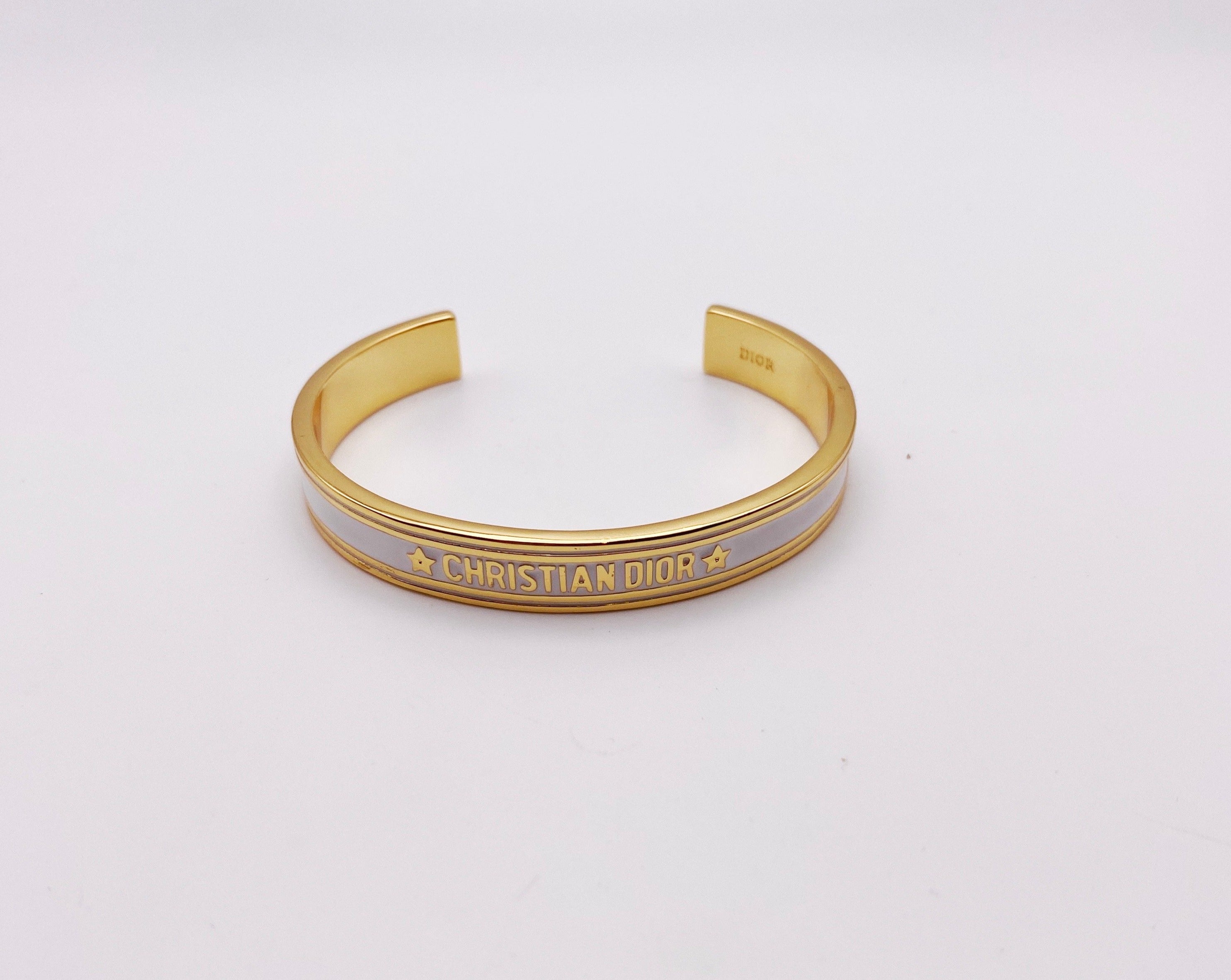 Pre-loved Christian Dior Code Bangle – Hester Fleming Vintage