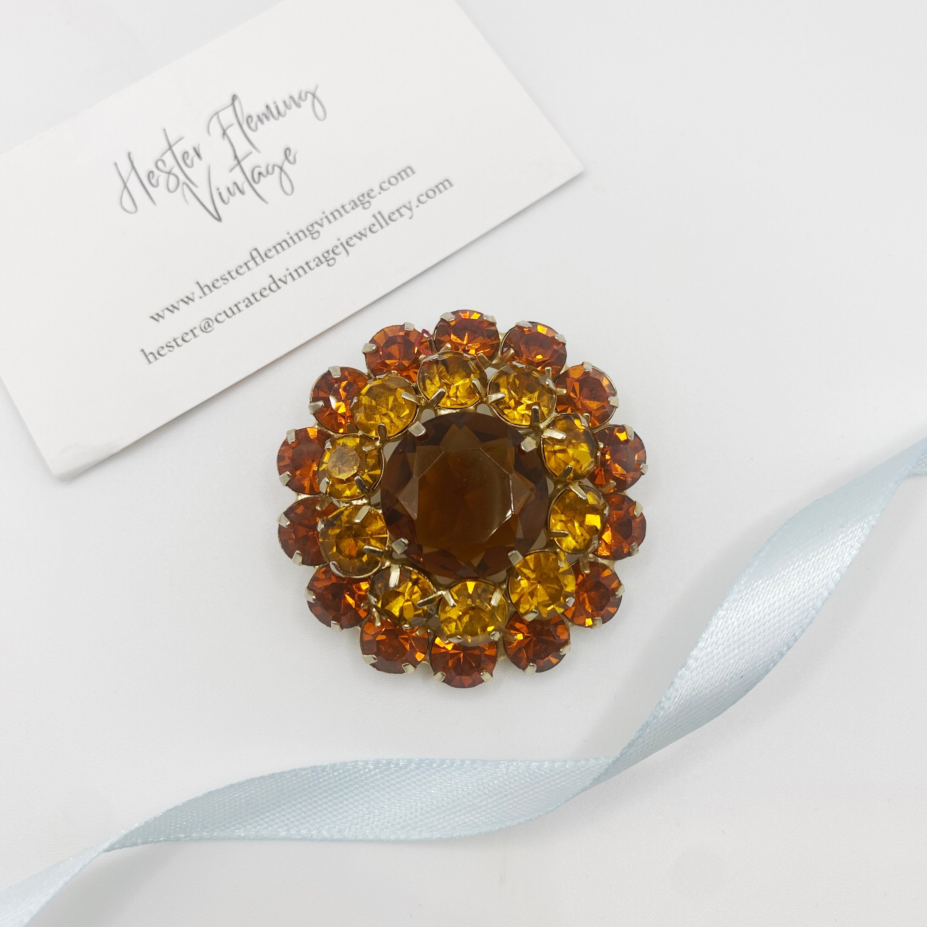 Vintage Juliana Crystal Brooch – Hester Fleming Vintage