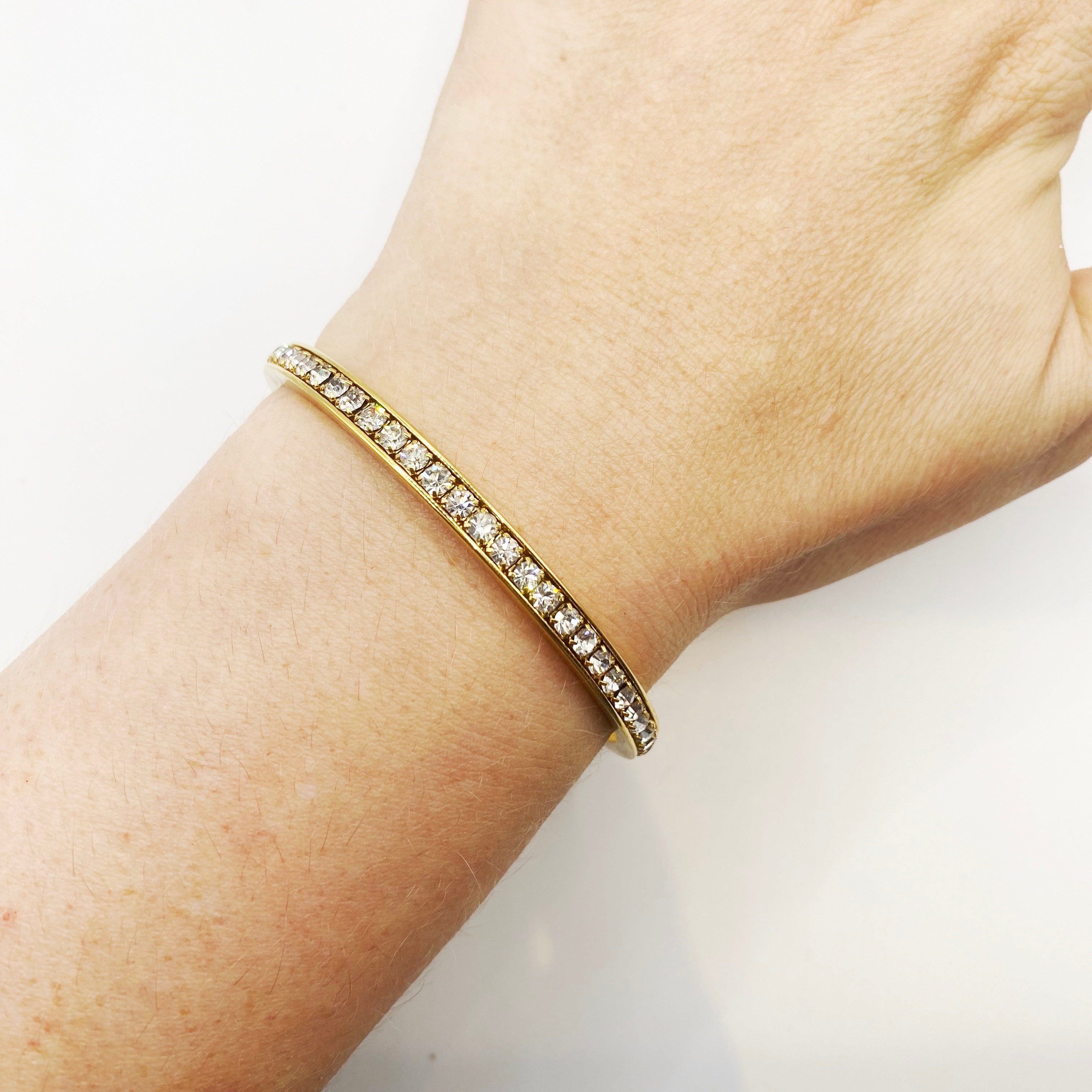 Vintage Avon Crystal Bangle – Hester Fleming Vintage